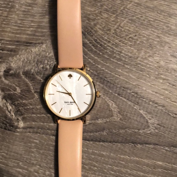 kate spade | Accessories | Kate Spade Nude Leather Watch | Poshmark